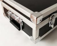 China Big Size Aluminum Flight Case With Four Wheels , Customized Aluminum Road Case for sale