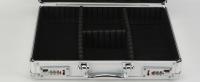 China Diamond ABS Panel Silver Aluminum Tool Storage Case L350 X W250 X H150mm for sale