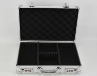 China Diamond ABS Panel Silver Aluminum Tool Storage Case L350 X W250 X H150mm for sale
