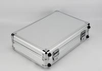 China Diamond ABS Panel Silver Aluminum Tool Storage Case L350 X W250 X H150mm for sale