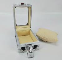 China Aluminum Watch Display Case Small Watch Carry Case For One Watch for sale
