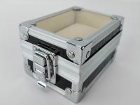 China Aluminum Watch Display Case Small Watch Carry Case For One Watch for sale