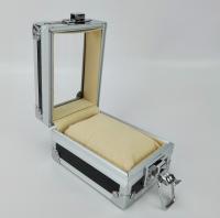 China Aluminum Watch Display Case Small Watch Carry Case For One Watch for sale