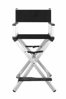 China Aluminum Professional Makeup Chair For Salon Light Weight Pink Color for sale