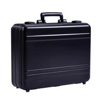 China MS-M-01 B Anodize Black Aluminum Briefcase Aluminum Attache Tool Case for sale