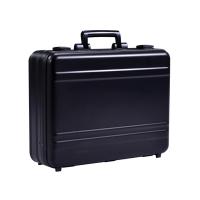 China MS-M-01 B Anodize Black Aluminum Briefcase Aluminum Attache Tool Case for sale