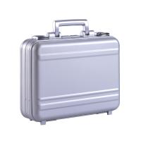 China MS-M-01 S Silver Aluminum Molded Briefcase Aluminum Attache Carrying Case for sale
