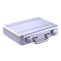 China MS-M-02 Professional Aluminum Molded Alloy Briefcase In Silver, Black, Pink for sale
