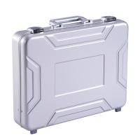 China MS-M-05 Anodized Blue Aluminum Suitcase Briefcase For Sale Aluminum Model Case for sale