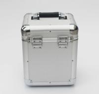 China 7'' LP 50 Aluminum Vinyl Carry Cases Vinyl Records Aluminum Storage Case Record Box for sale