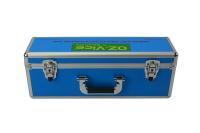 China Blue Aluminum Hand Tool Case Fireproof 2mm Thickness EVA Inside 480 * 145 * 175mm for sale