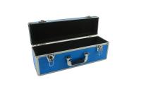 China Blue Aluminum Hand Tool Case Fireproof 2mm Thickness EVA Inside 480 * 145 * 175mm for sale