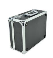 China Black Aluminum Tool Carrying Case 400*360*200mm Aluminum Tool Briefcase For Sale for sale