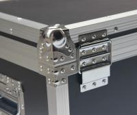 China High quality aluminum flight case to storage instrument black flight carry case for sale