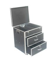China Portable DVD Aluminium Storage Case , Custom Dj 500 DVD Storage Case for sale