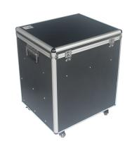 China Portable DVD Aluminium Storage Case , Custom Dj 500 DVD Storage Case for sale