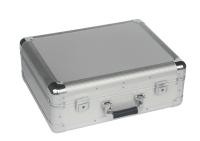 China Silver Aluminium Tool Case 3.5 Kgs Portable Custom Aluminum Tool Briefcase for sale