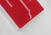 China Die Cut Foam Velvet And PE Foam For Packaging Box Low Weight Die Cut Foam Inserts Case for sale