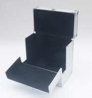 China Aluminum LP 100 12'' Vinyl Storage Case Silver DVD Storage Box for sale