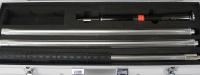 China Large Aluminum Tool Equipment Case With PE Foam Silver Tool Storage Box for sale