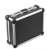 China Portable Aluminum Tool Carrying Cases With Blue CNC Die Cut Foam for sale