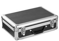 China Durable Aluminum Tool Storage Case Black Aluminum Carrying Tool Case With Foam Layout for sale