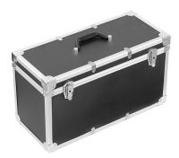 China Lockable Aluminum Tool Case With ABS Panel Dividers Insert for sale