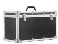 China Lockable Aluminum Tool Case With ABS Panel Dividers Insert for sale