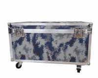 China Large Aluminum Flight Cases PVC Flight Case Empty For Carrying Army Tools for sale