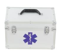 China ABS Medicine Box Aluminum Silver Medical Case With Handle for sale