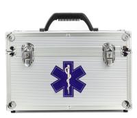 China ABS Medicine Box Aluminum Silver Medical Case With Handle for sale