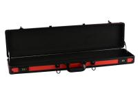 China Aluminum Pistol Hand Gun Case, Custom Light Weight Red Aluminum Gun Case 40 Inch Gun Case for sale