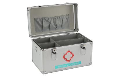 China Aluminum Medicine Chest Carrying Case, Aluminum First Aid Kit Box for sale
