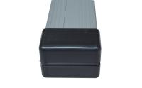 China 3/4 Joint Aluminum Pool Snooker Cue Case Silver Ball Box for sale