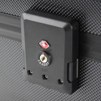 China Customized Big Aluminum Equipment Storage Case With TSA Lock Empty Aluminum Case for sale