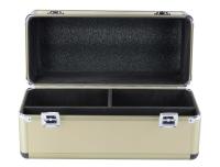 China Radio Controller Transmitter Aluminum Carrying Cases In Rose Golden Color Helicopter Drone Controller Case for sale