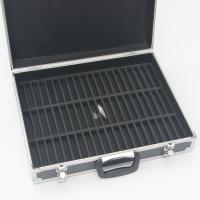 China Aluminum Tool Case With Foam Case 60 Aluminum Cassette Hard Carrying Case for sale