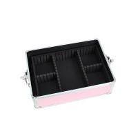 China Rolling Makeup Train Case Hairdressing Trolley Stylist Beauty Salon Cosmetic Luggage Travel Organizer Makeup Case for sale
