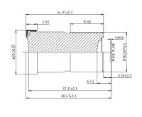 China SC2210 EFL9.3mm Driver Fatigue Monitoring System Lens for Security and Protection in Optical Industry for sale