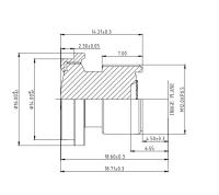 China 4.8 Mm EFL Camera Monitor System Lens With Sensor Size OX03F10 1920*1536  FBL/FFL 2.95 for sale