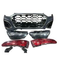China The Best-selling for Audi Q5 Headlights Finish the Front Bumper With a Grill Radiator Car Bumper Body Kit for sale