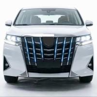 China FENGHUA Upgraded New Plastic LED Illuminated Front Grille for Alphard 30 Series 2015-2023 Luxury High-end Style 1 Year for sale