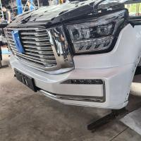 China High Quality Fenghua White Front Bumper Assembly for Tank 500 Genuine Used Auto Parts Plastic Material 1 Year Warranty Bolt-On for sale