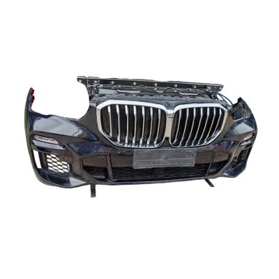 China High Quality for X5 G05 LCI Original Front Bumper Assembly with Radiator Towing Hitch ABS Plastic Bolt-On Used 6 Months Warranty for sale