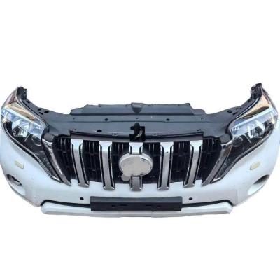 China Used Auto Parts Exterior Plastic Modified Bumper Body Kit 10-17 Upgrade Facelift Bolt-On 100% Fitment for Prado for sale