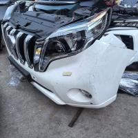 China Used Auto Parts Exterior Plastic Modified Bumper Body Kit 10-17 Upgrade Facelift Bolt-On 100% Fitment for Prado for sale