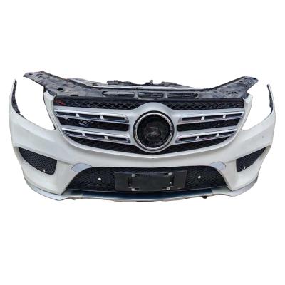 China For for GLS AMG W166 Front Bumper Assembly with Radiator and Headlights Used High Quality Bolt-On 6 Months Warranty for sale