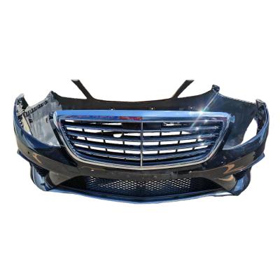 China Factory Supply Used Mercedes-Benz S Class W222 AMG S65 Body Kit Front/Rear Bumpers Side Skirts Bolt-On 100% Fitment for sale