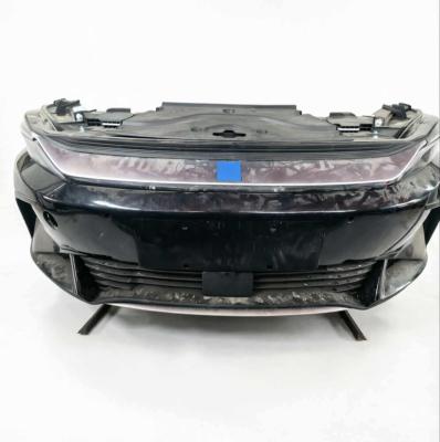 China BYD Han EV 2024-2025 Used Front Nose Set OEM 7210011CDE0200 Front Bumper Grille Headlight Universal Fitment for sale