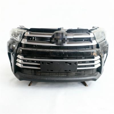 China For Front Bumper Assembly Headlight Set Plastic Universal Fitment 1 Year Warranty High-quality Original Used Parts for sale
